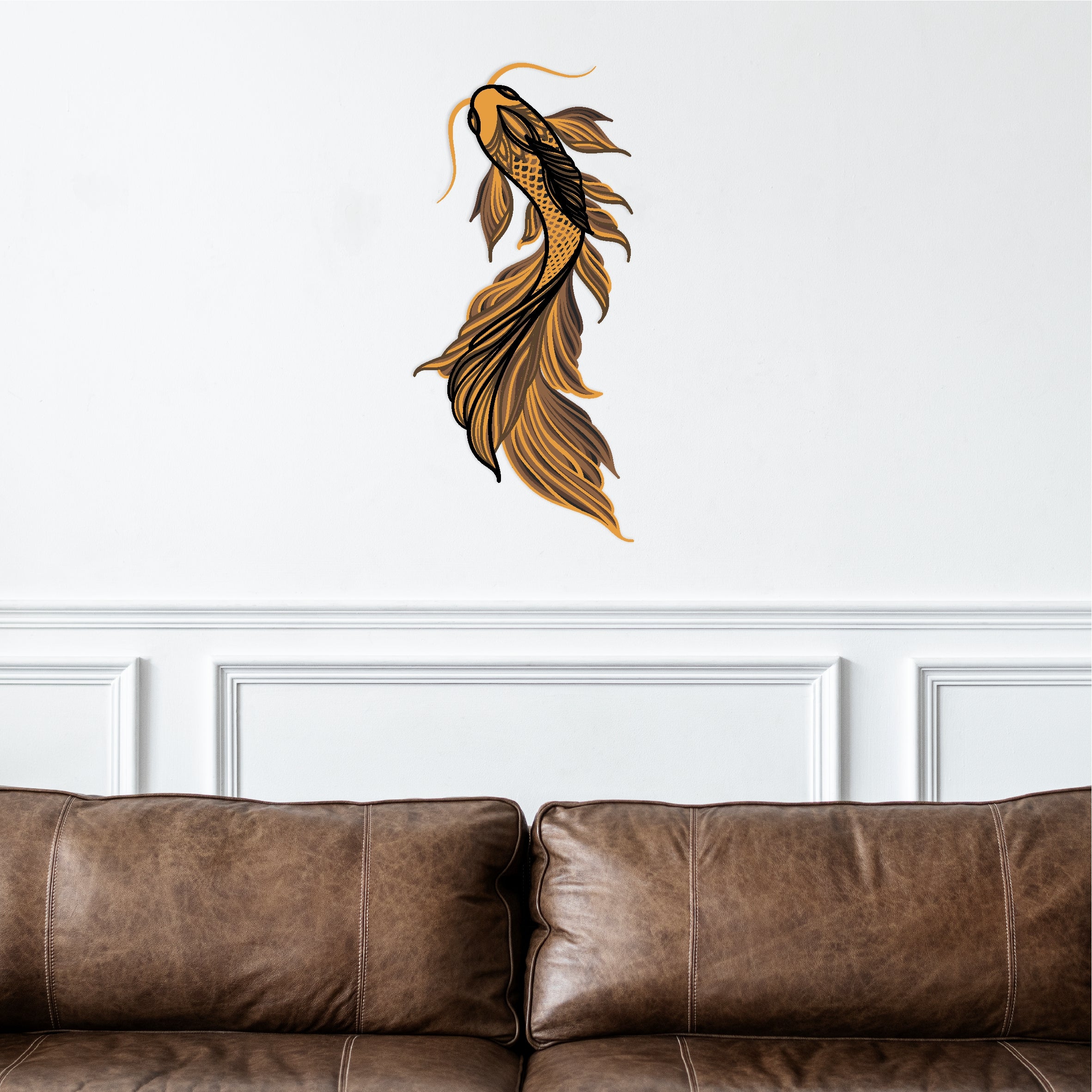 Wall Art - Laser Cut Koi Fish – Wildfire Engraving